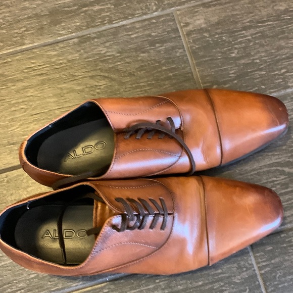 Aldo | Shoes | Aldo Mens Leather Dress Shoes Size 95 | Poshmark